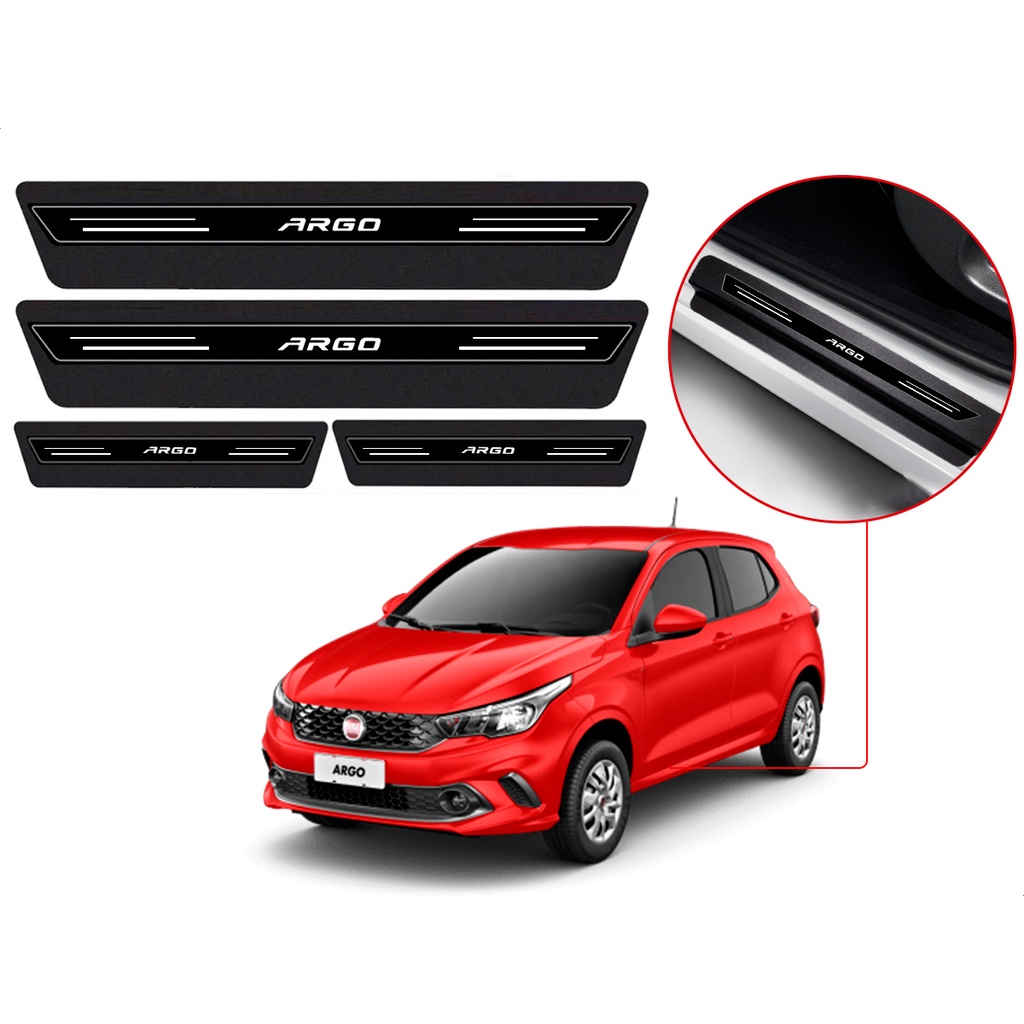 SOLEIRA RESINADA PLATINUM C/ BLACKOUT FIAT ARGO | Shopee Brasil