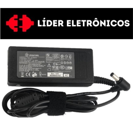 Fonte Notebook Positivo Premium S5005 19V 65W Ft73 | Shopee Brasil