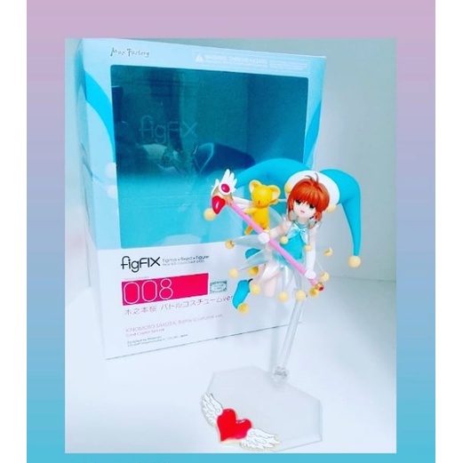 Figma Sakura Kinomoto: versão Battle Costume - Card Captor Sakura - FigFix 008 - ORIGINAL ...