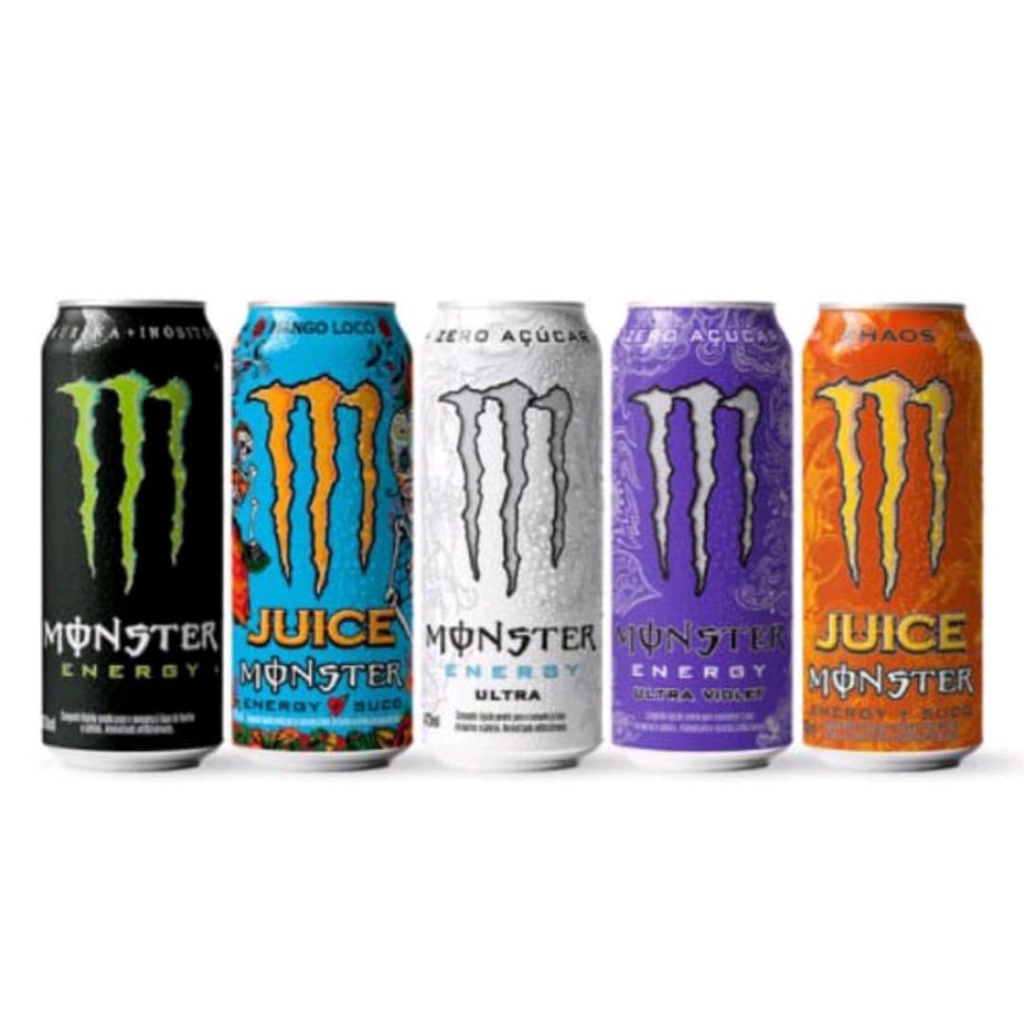 Energético Monster Sabores 473ML | Shopee Brasil