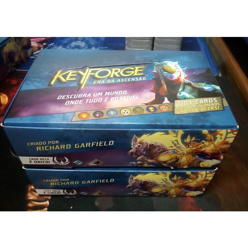 Lote de Decks Keyforge com 25 decks. | Shopee Brasil