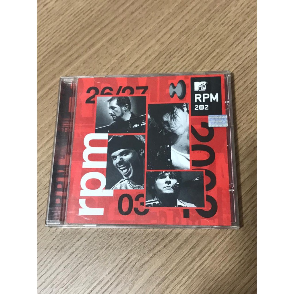 Cd RPM - MTV 2002 (IMPECÁVEL) | Shopee Brasil