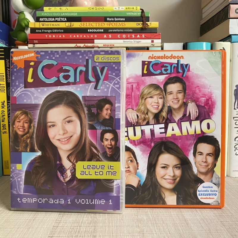 COMBO DVD : iCarly - Temporada 1, Volume 1 (Duplo) / Eu Te Amo - Faz a Boa!