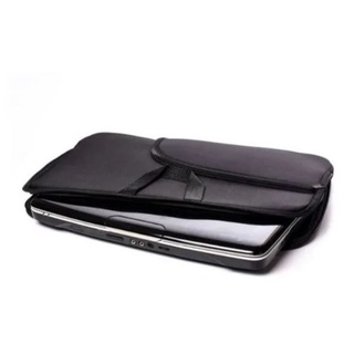 Capa Case Luva Pasta para Notebook 15,6 Polegadas Preta Com Bolso ...