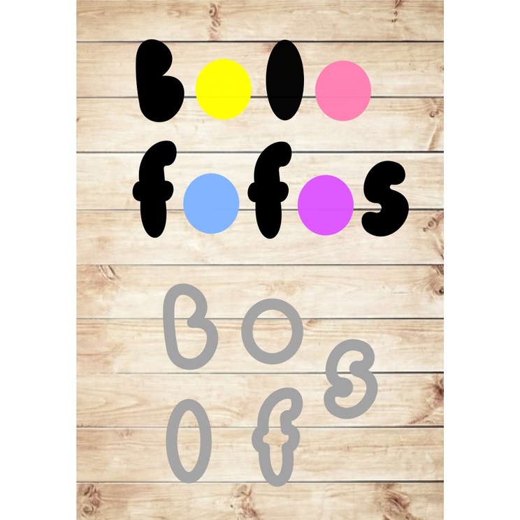 cortador logo bolofofos Promoção | Shopee Brasil