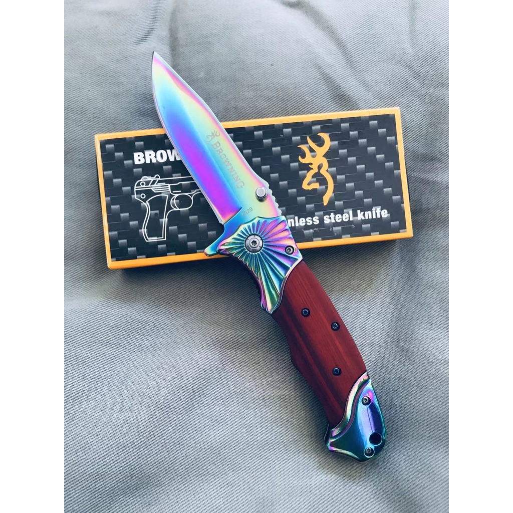 Browning Fa29 Canivete Dobrável De Abertura Rápida Titanium Kim ...