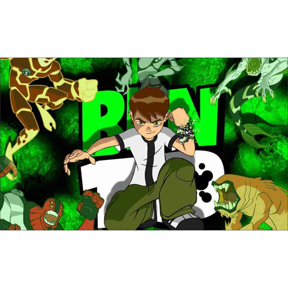 Painel Banner Para Festa Ben 10 | Shopee Brasil