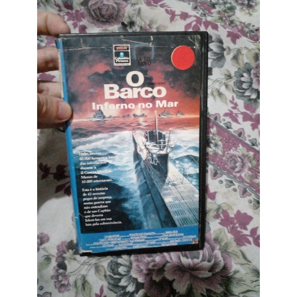 VHS O barco inferno no mar ( legendado) | Shopee Brasil