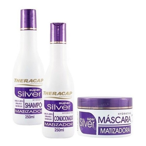 Theracap - Kit Super Silver Matizador - 3 Produtos - Pronta Entrega ...
