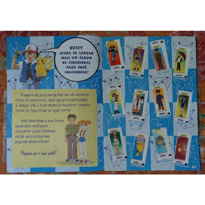 album pokemon buzzy completo | Shopee Brasil