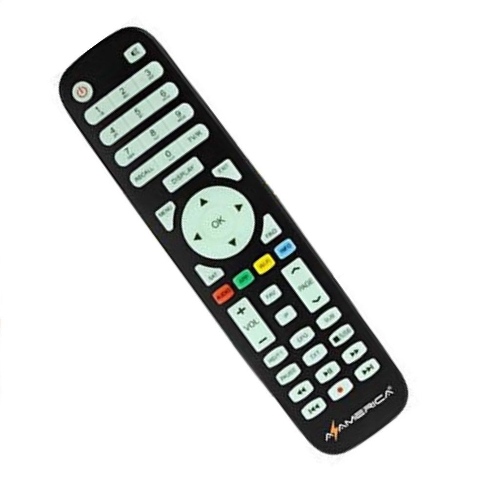 Controle remoto receptor azamerica gold hd | Shopee Brasil