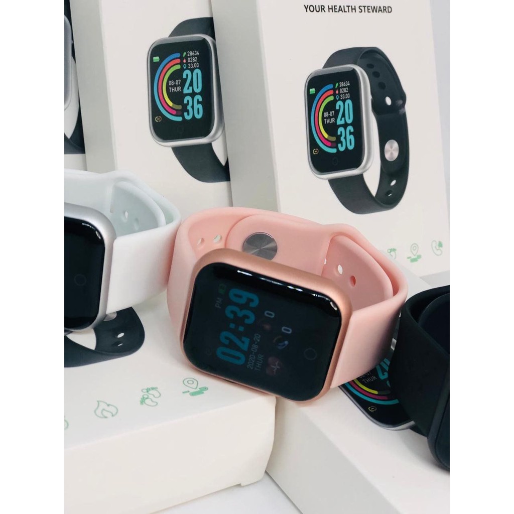Relogio smartwatch y68 d20 inteligente | Shopee Brasil