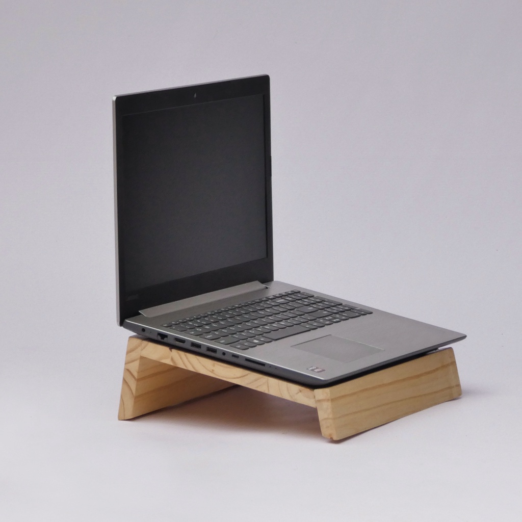 Suporte Base Base Notebook Notebook Laptop Madeira | Shopee Brasil