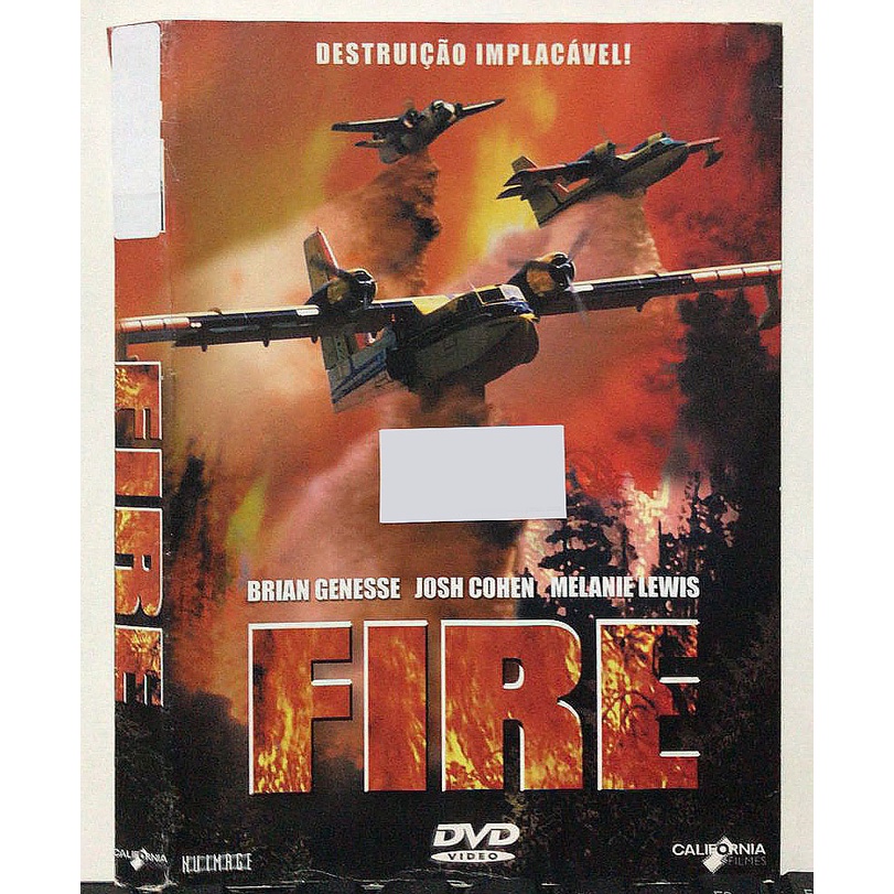 DVD Fire. Brian Genese, Josh Cohen, Melanie Lewis | Shopee Brasil