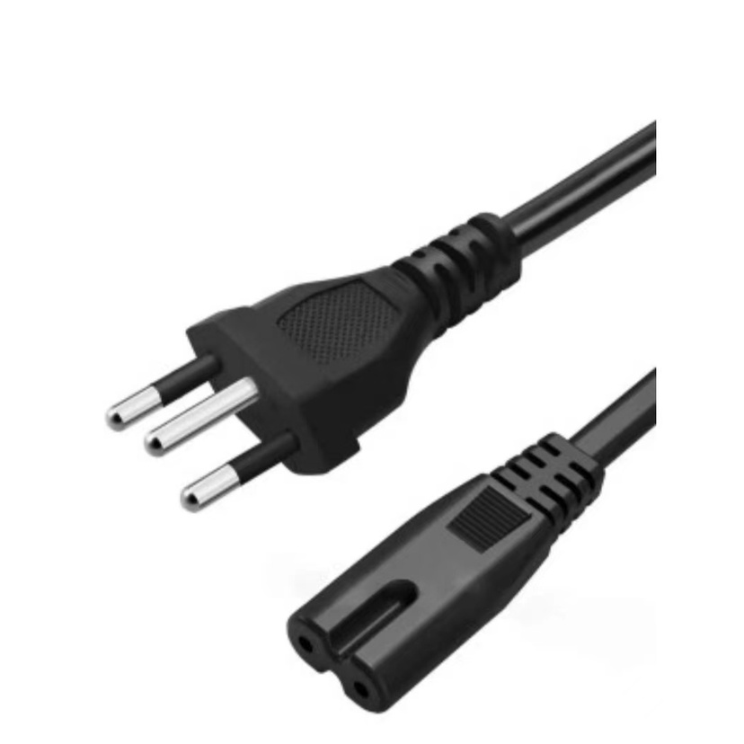 Cabo Forca Energia Bipolar Ps3 Ps4 Fonte Tv Radio Impressora projetor ...