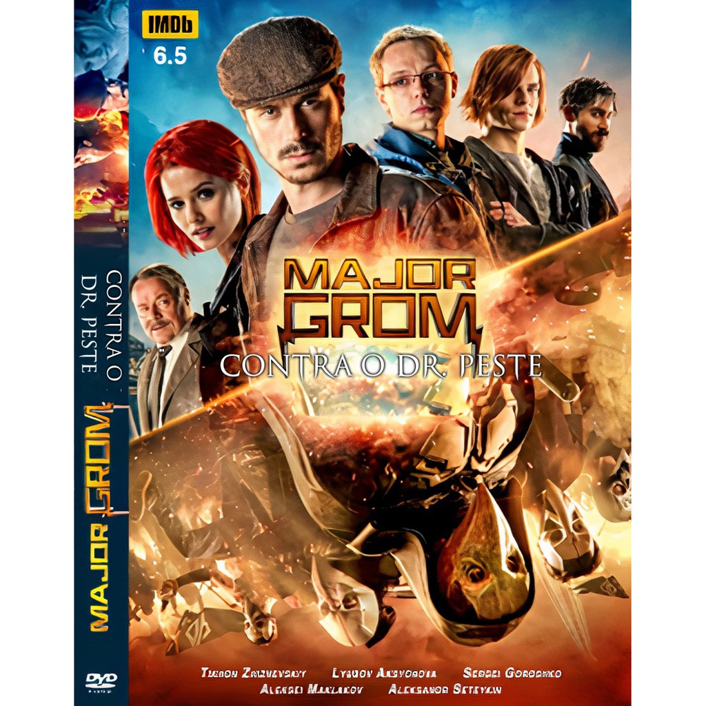 Dvd Major Grom Contra O Dr. Peste (dublado E Legendado) | Shopee Brasil