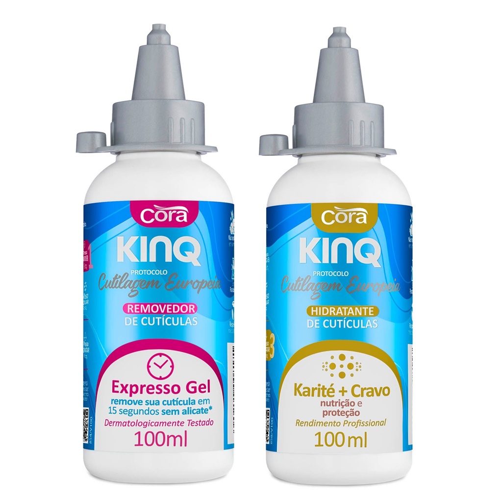 Kinq Removedor de Cutículas Expresso Gel e Hidratante Karité + Cravo ...