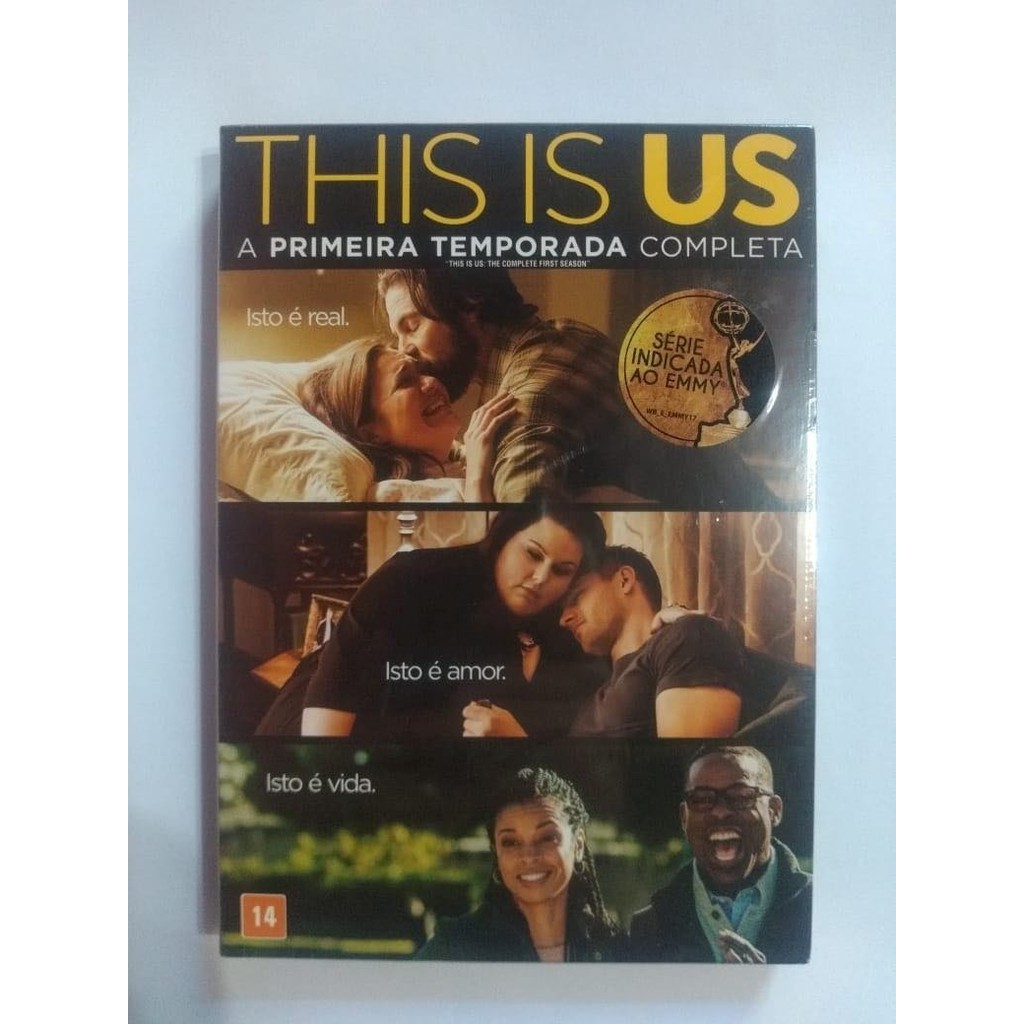 Dvd This Is Us Primeira Temporada Lacrado Dub Leg Original | Shopee Brasil