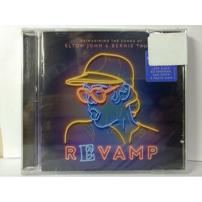 Cd Elton John E Bernie Taupin - Revamp - Novo / Original / Lacrado ...