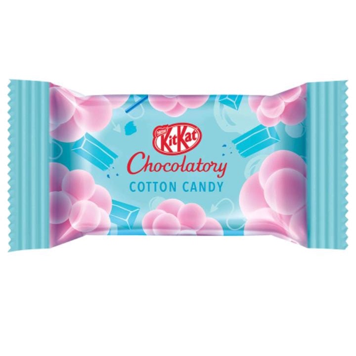 Chocolate KitKat 2 finger - Cotton Candy - Algodão Doce 11,6g - Faz a Boa!