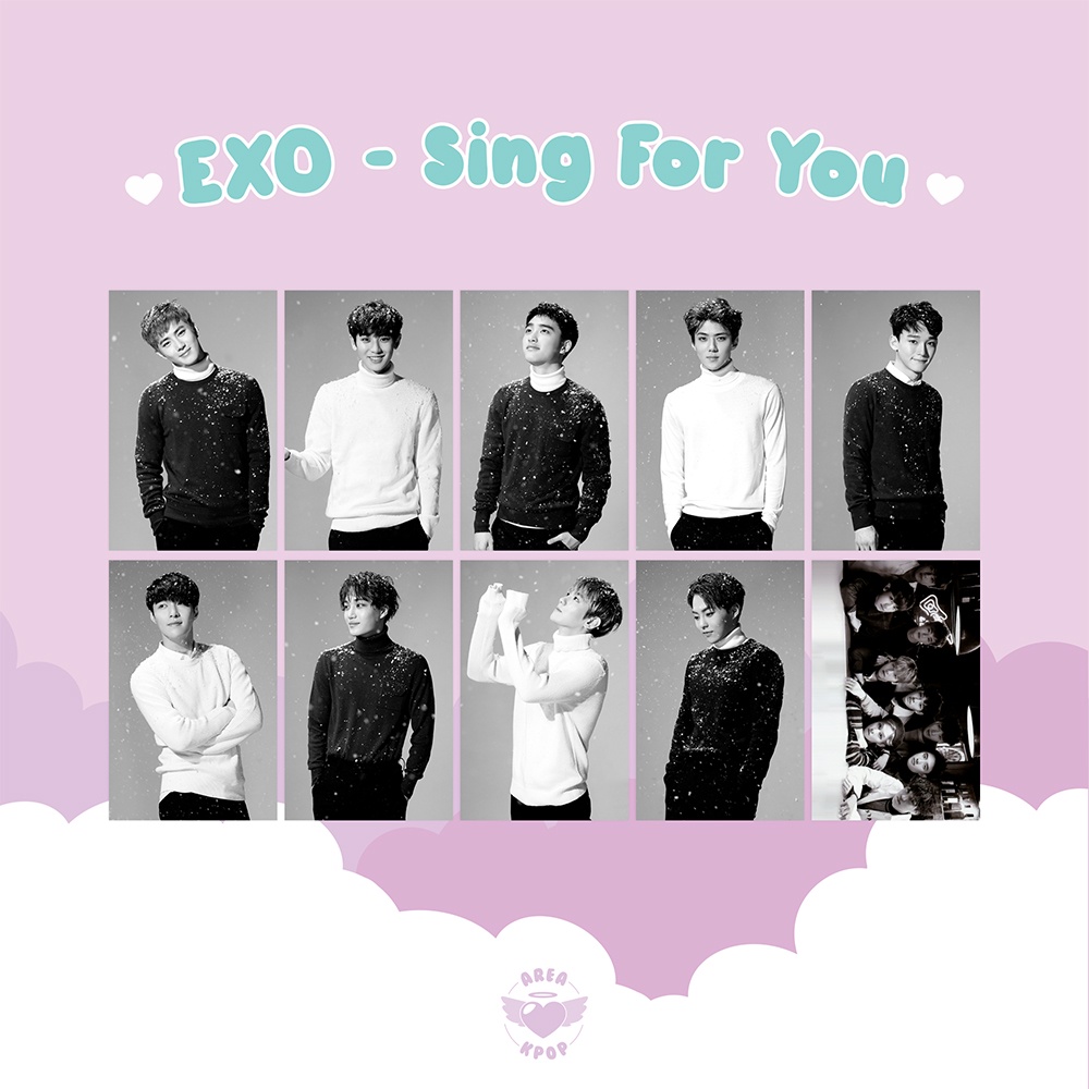 Kit Photocards EXO - Sing For You - Fanmade | Shopee Brasil