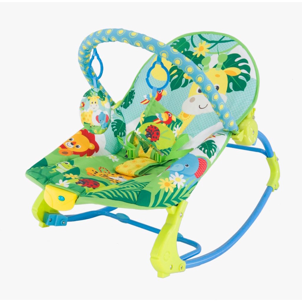 Cadeira De Balanço Musical E Vibratória Color Baby 18kg Girafa | Shopee ...