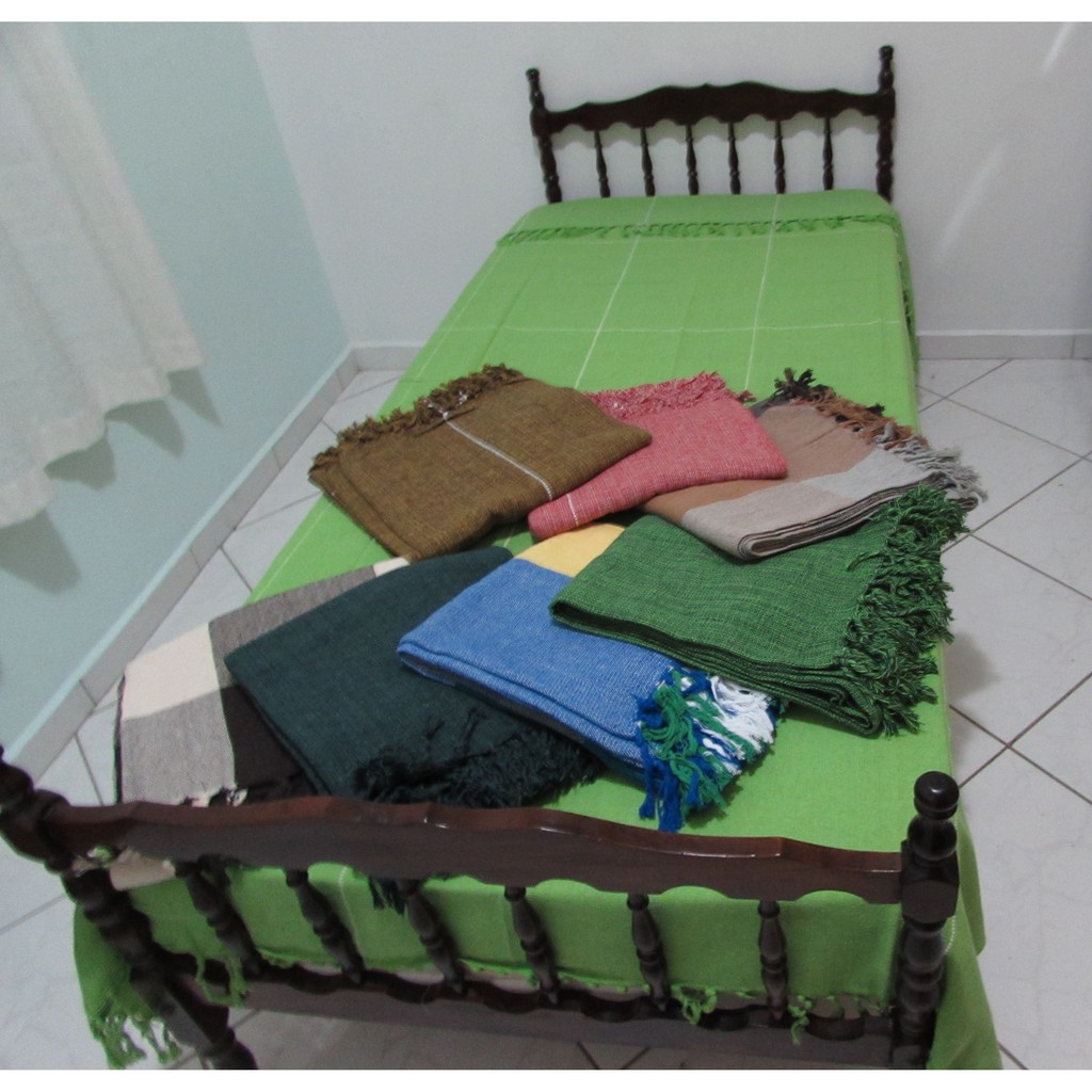 Manta de Algodão para Cama de Solteiro e Sofá | Shopee Brasil