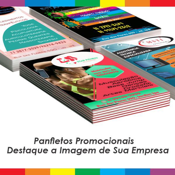 Panfletos/Folder/Flyers 2500 un. 10x14-Frente Arte Grátis | Shopee Brasil