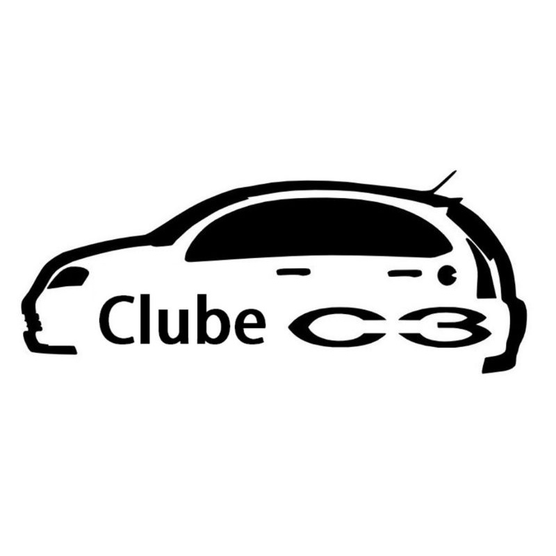 Adesivos Clube C3, Citroen C3. | Shopee Brasil
