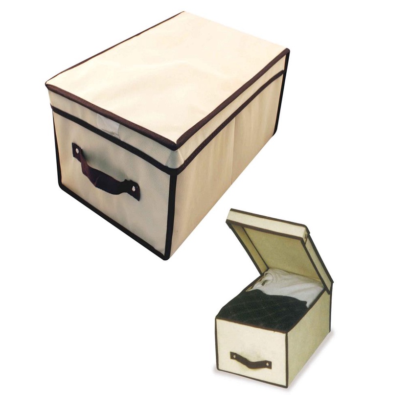 Caixa Organizadora Rigida Armario Closet 45x30x20 Anti Mofo | Shopee Brasil