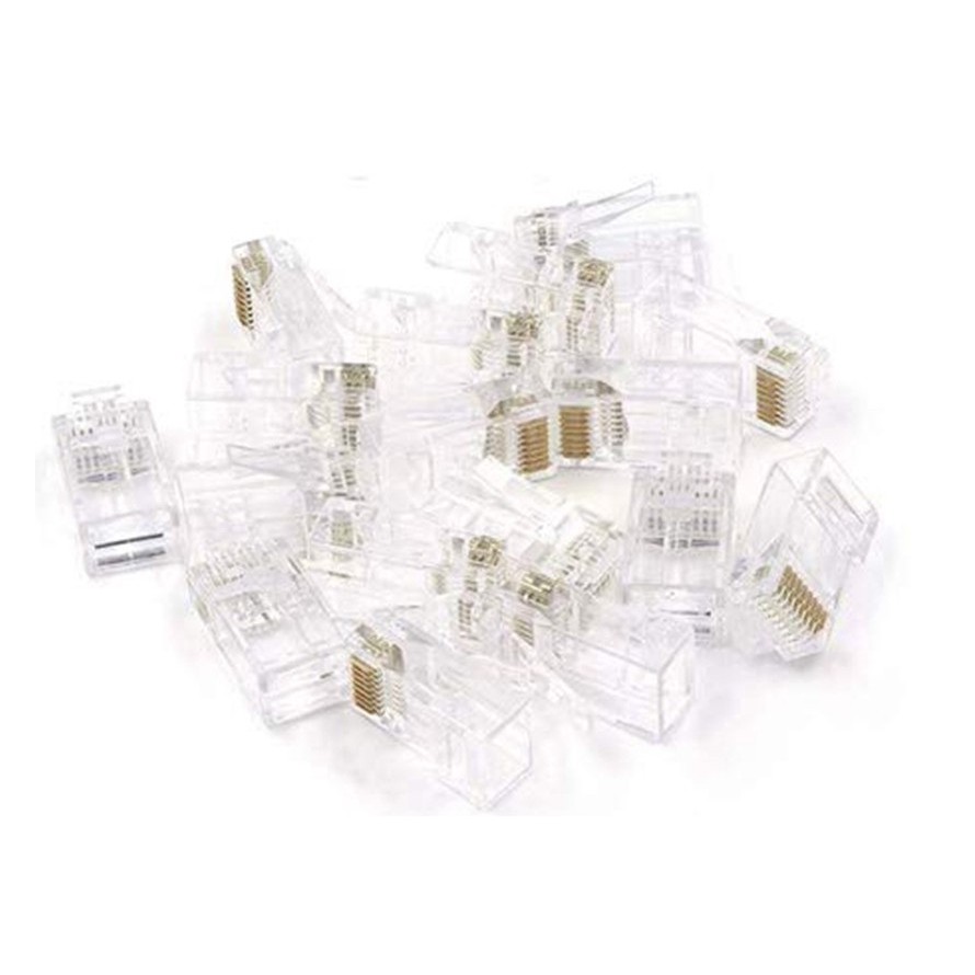 Conector Macho Rj45 Cat5 / Cat5e -- Exbom - Pacote C/ 1000 Unidades ...