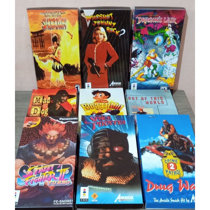 6 jogos 3DO (patch) | Shopee Brasil