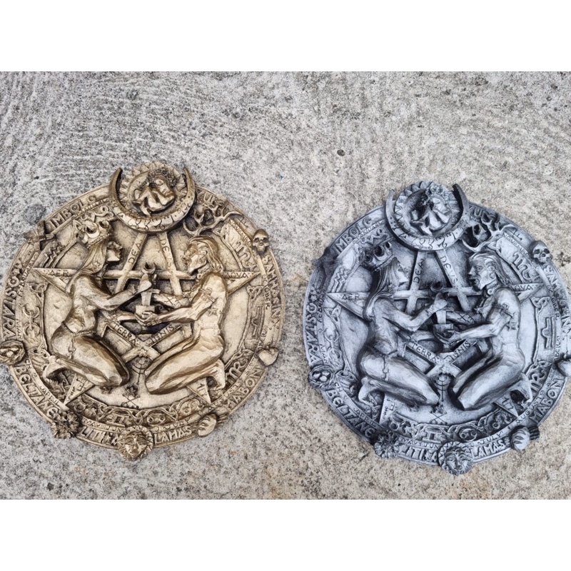 Placa de Parede Grande - Rito Deusa e Deus Wicca | Shopee Brasil