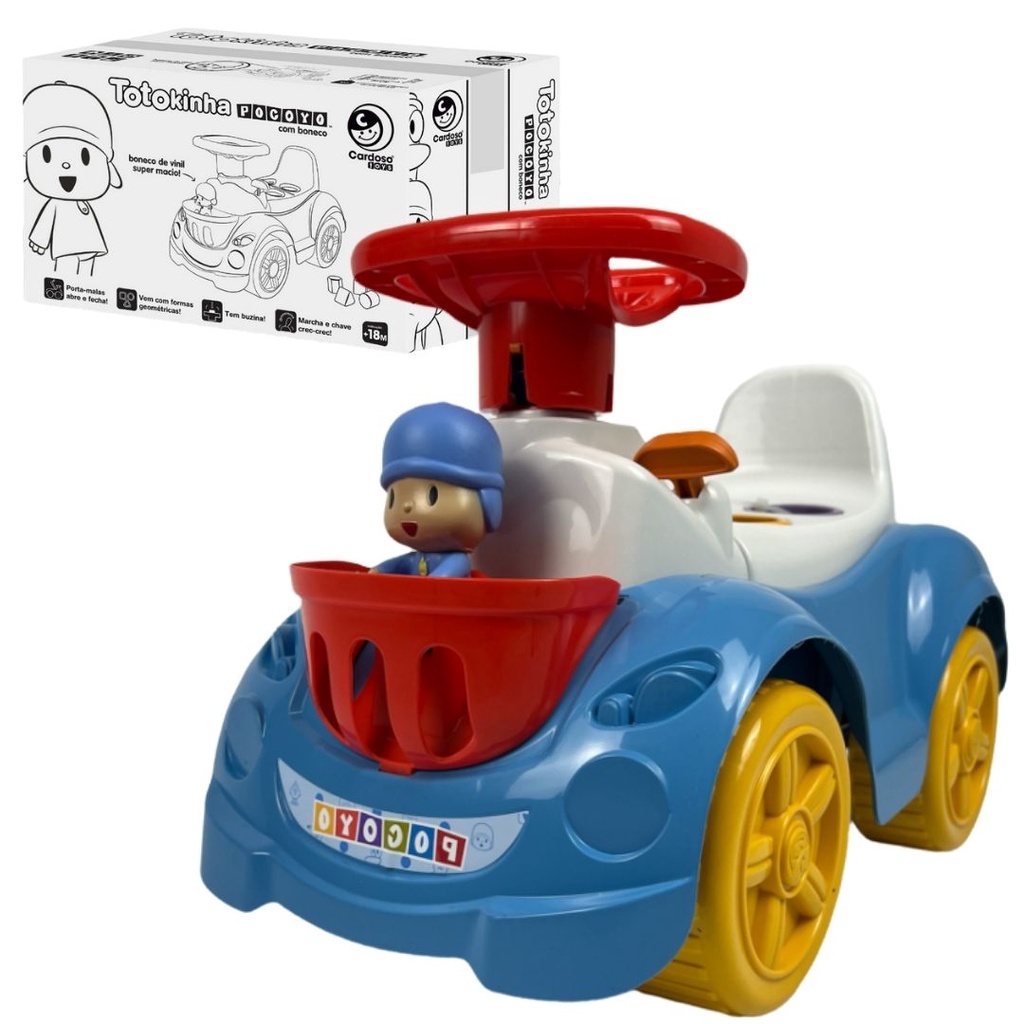 Carrinho Pocoyo Totoka Andador Infantil Menino Menina Bebe | Shopee Brasil
