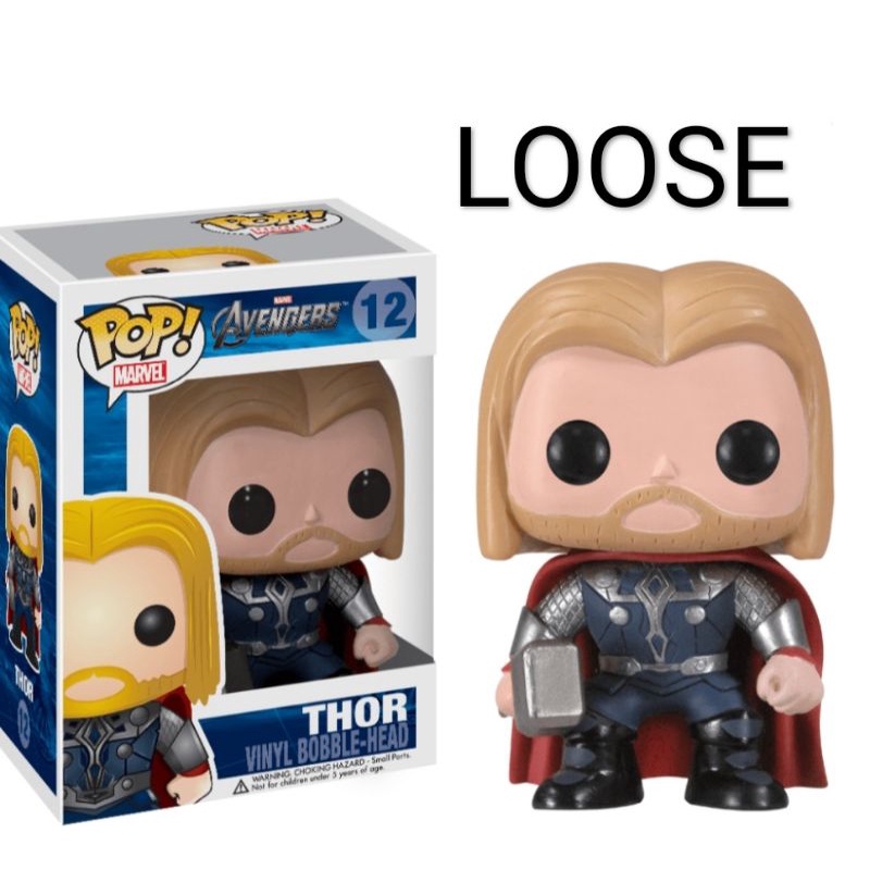 Funko Pop Marvel Avengers - Thor - Vingadores (LOOSE / SEM CAIXA) | Shopee Brasil