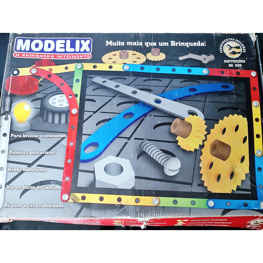 Kit Modelix Robótica educativa - Monte o seu brinquedo inteligente Compre Agora | Shopee Brasil