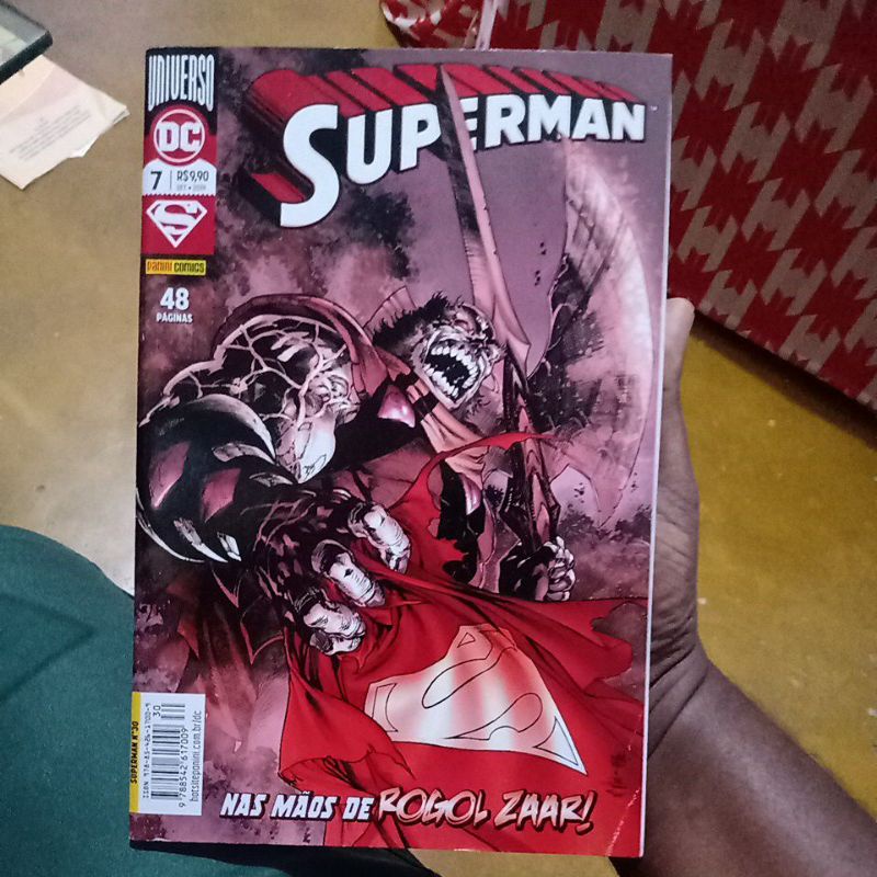HQ - Universo DC Superman Nº 07: Nas Mãos de Rogol Zaar! | Shopee Brasil