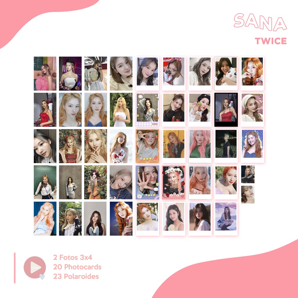 Kit Sana (Twice) | Shopee Brasil