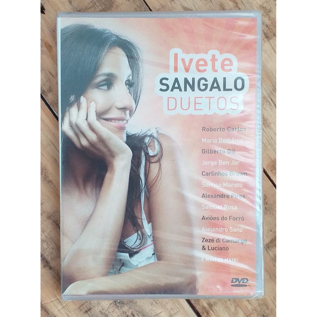 Dvd Ivete Sangalo Duetos - Lacrado | Shopee Brasil