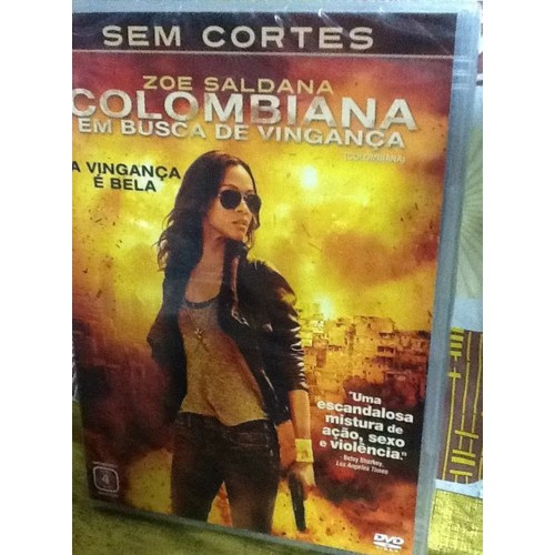 Dvd Original : Colombiana Em Busca De Vingança - Luc Besson | Shopee Brasil