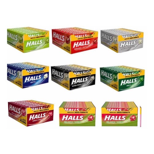 Caixa Bala Halls 21UNX28G | Shopee Brasil