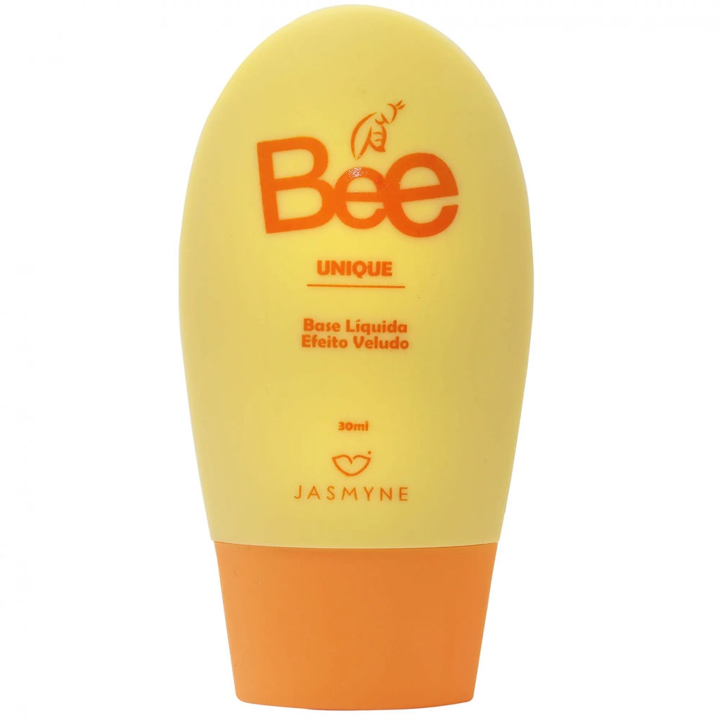 Base Bee Unique (Base liquida efeito veludo) Jasmyne 30ml | Shopee Brasil