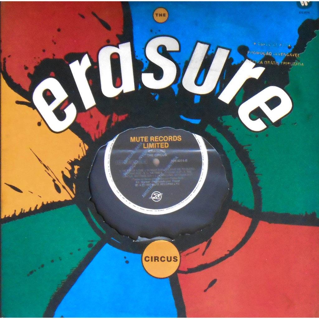 LP Erasure The Circus 1987 Vinil Promo Em Excelente Estado | Shopee Brasil