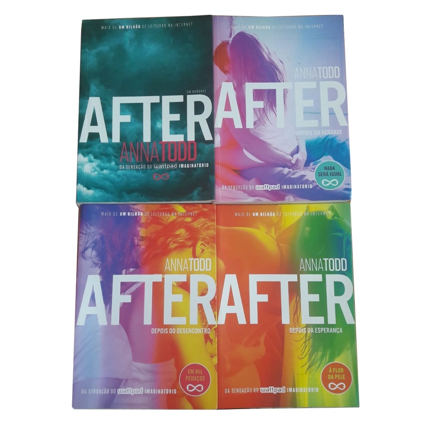 Livro After - Anna Todd - ( Tudo Começa Aqui, Depois da Verdade, Depois ...