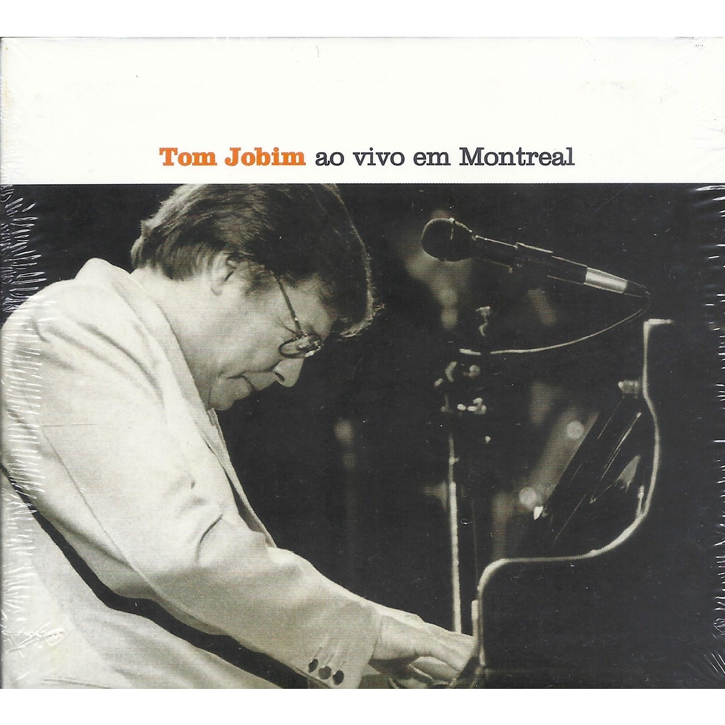 CD Tom Jobim Ao Vivo Em Montreal - Tom Jobim - Lacrado de Fábrica ...