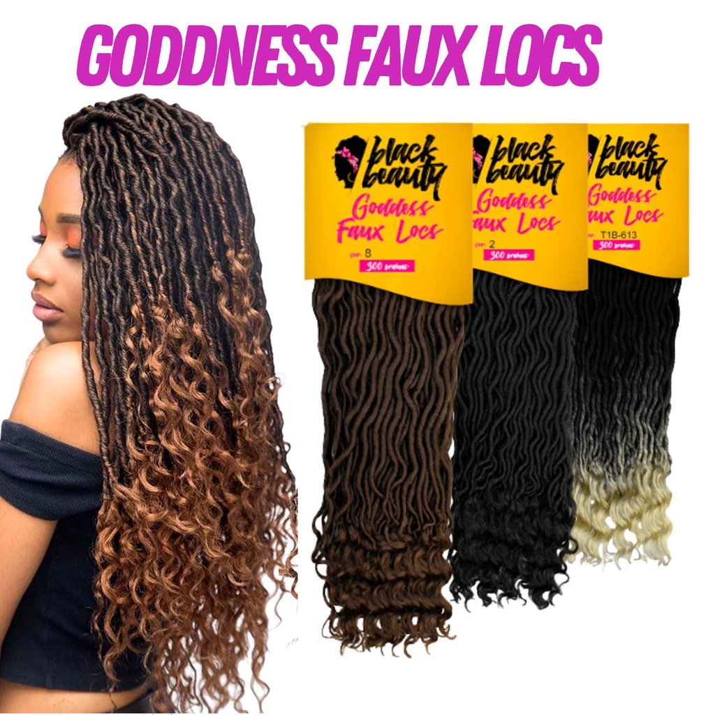 Cabelo Goddes Faux Locs 300g Cabelo Sintético | Shopee Brasil