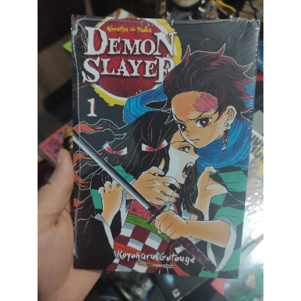 demon Slayer volume 1 - kimetsu no yaiba | Shopee Brasil