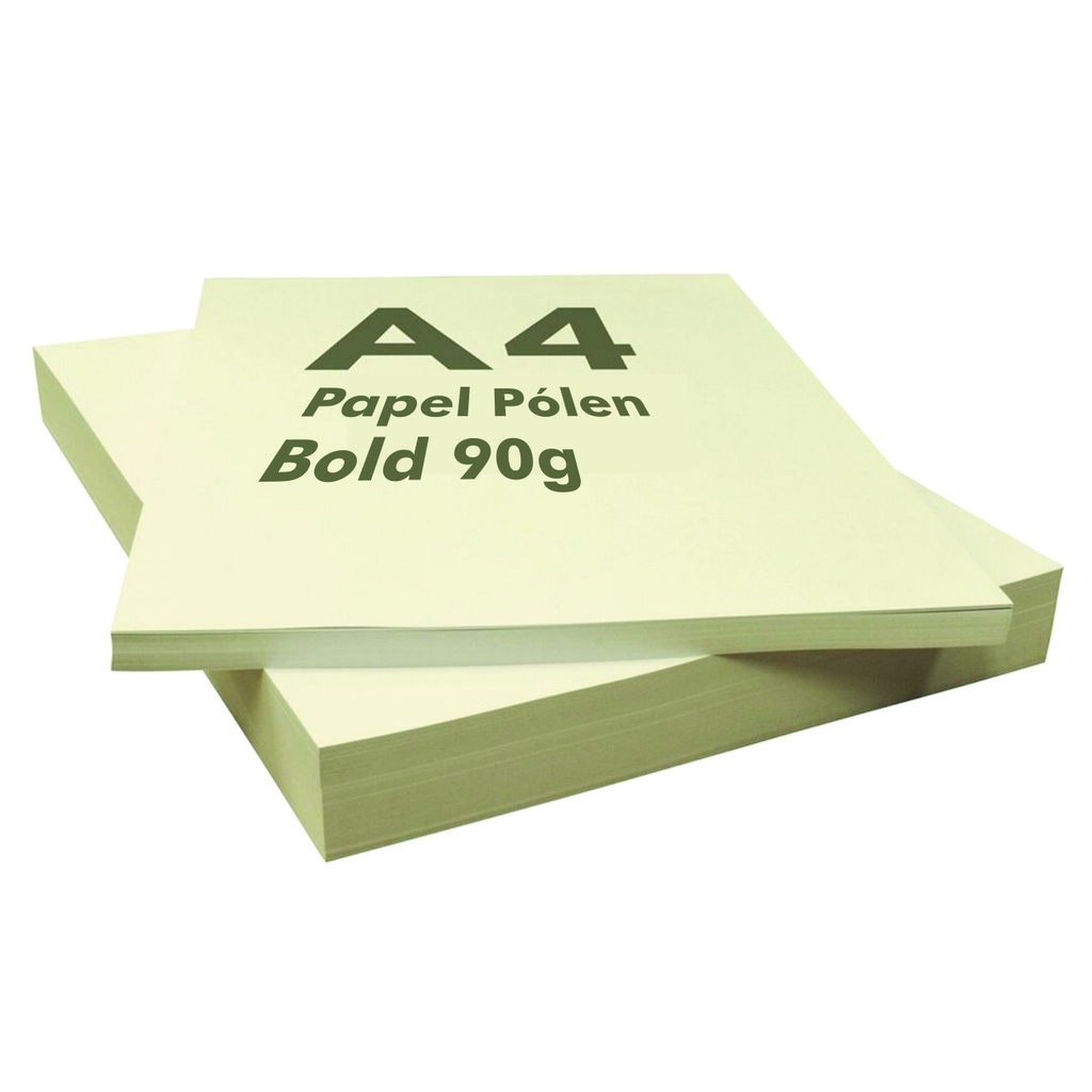 Papel Polén 90g Bold polen - 100 folhas A4 (210x297mm) polen | Shopee ...
