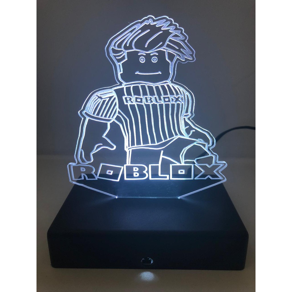 Luminária/Abajur de led Roblox | Shopee Brasil