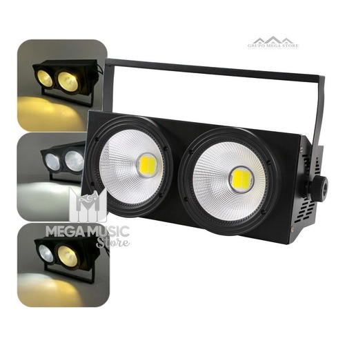 Mini Brut Led 2 Lampadas 200w Branco Quente E Frio | Shopee Brasil